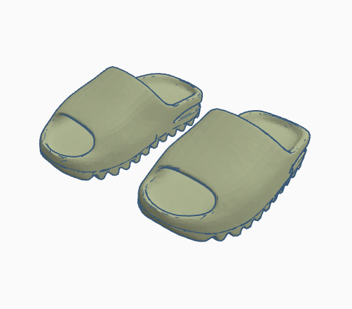 Yeezy Slides (work in progress) by CalebTimoteo | Download free STL ...