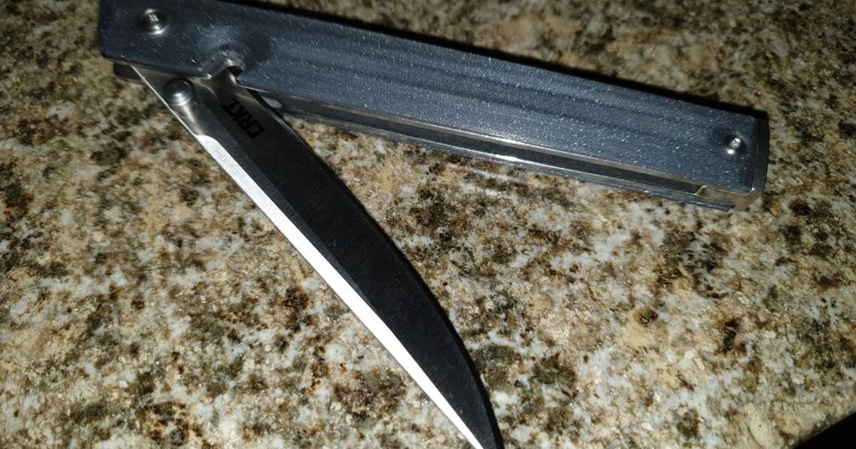 CRKT CEO Scales (+ Fusion360-source) by Trekkie | Download free STL ...