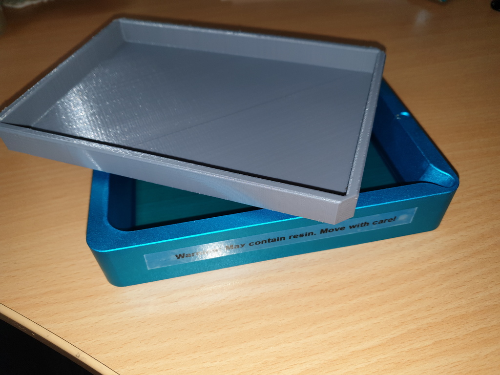 Full-cover/clamshell for Elegoo Mars and Photon resin tank (+F3D-file ...