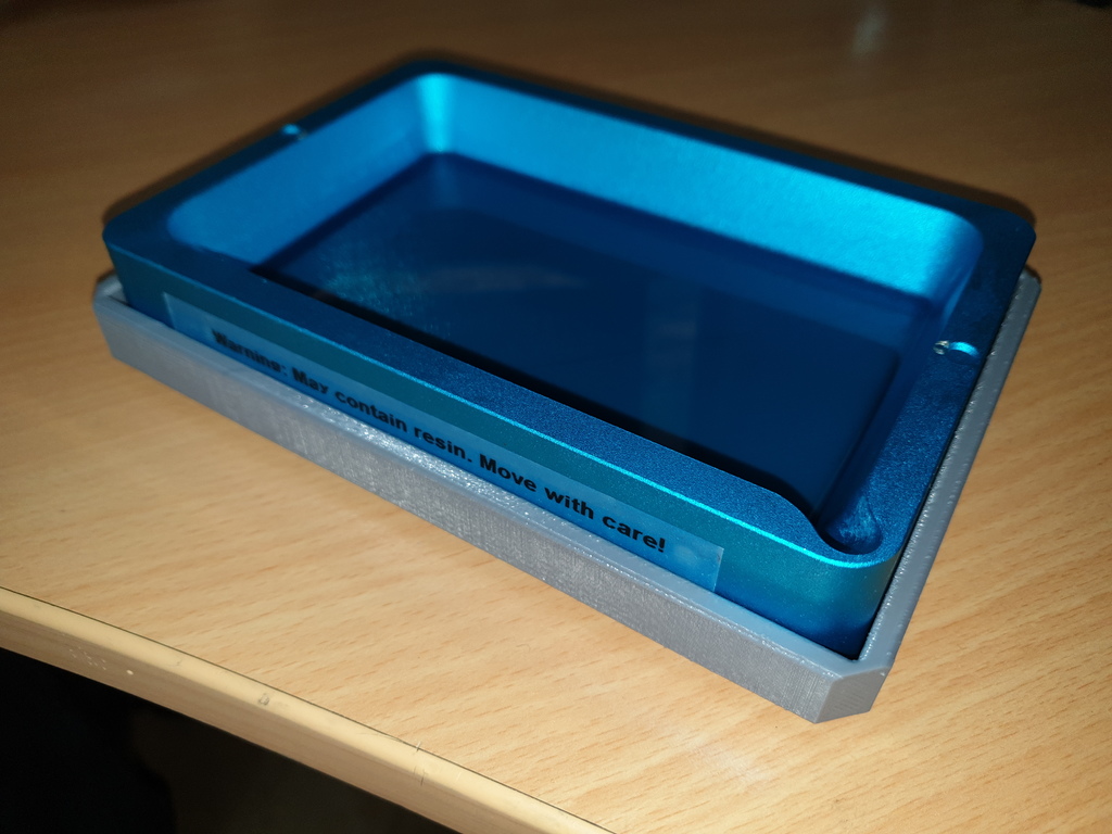 Full-cover/clamshell for Elegoo Mars and Photon resin tank (+F3D-file ...