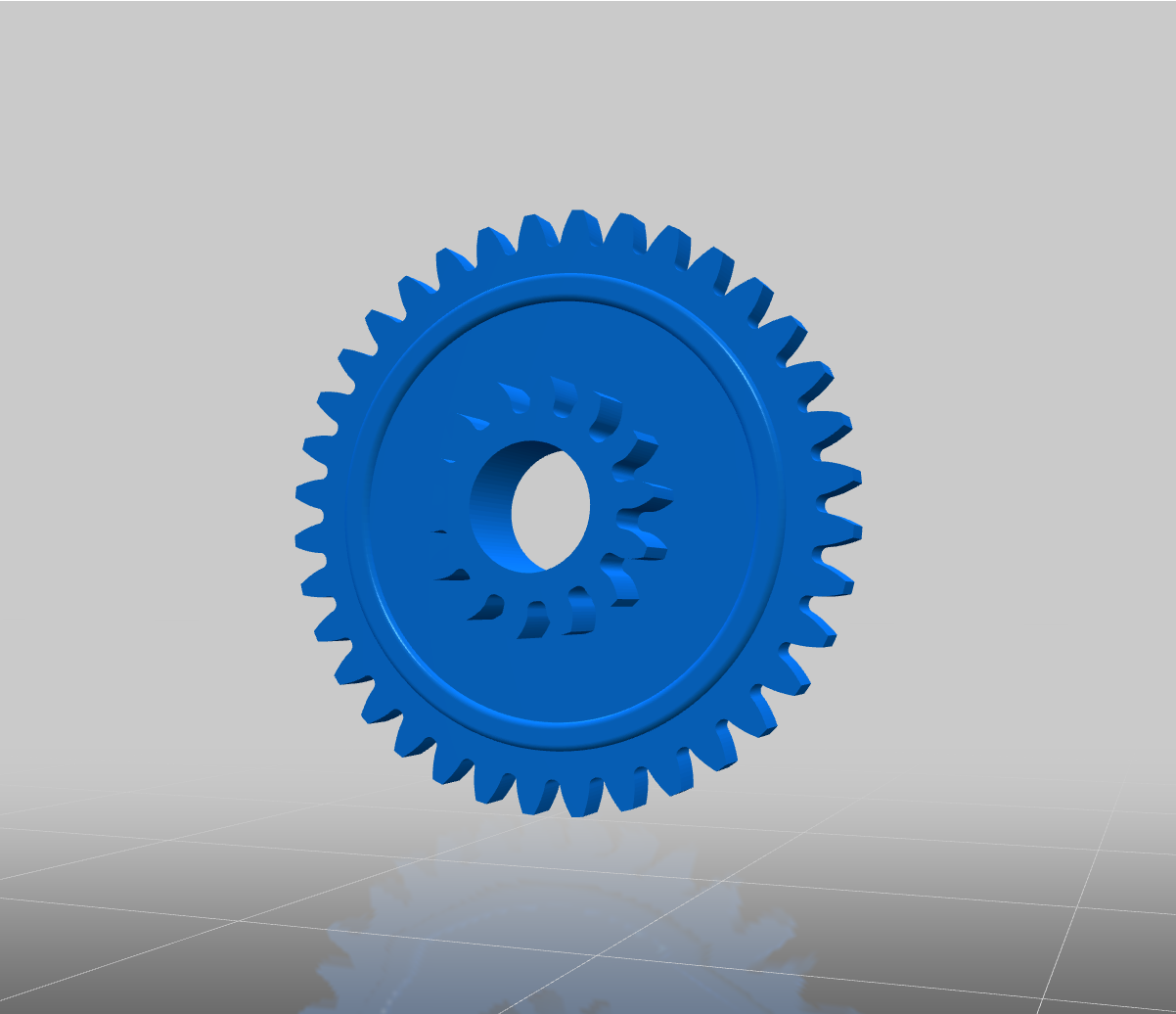 TEAC VRDS tray idler gear 2-step gear by Z-tom3d | Download free STL ...