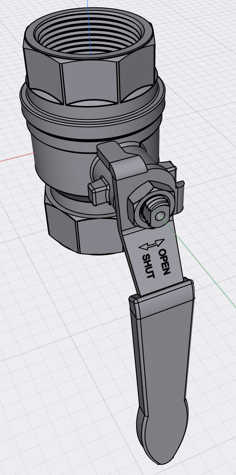 Ball Valve / Uzavírací ventil - kulový kohout by JaMi | Download free ...