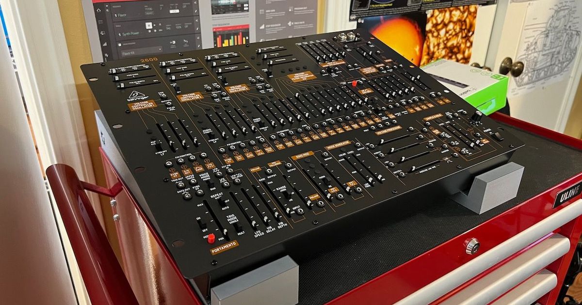 Analog Synth Stand Large, Medium, and Small by RobertusMaximus ...