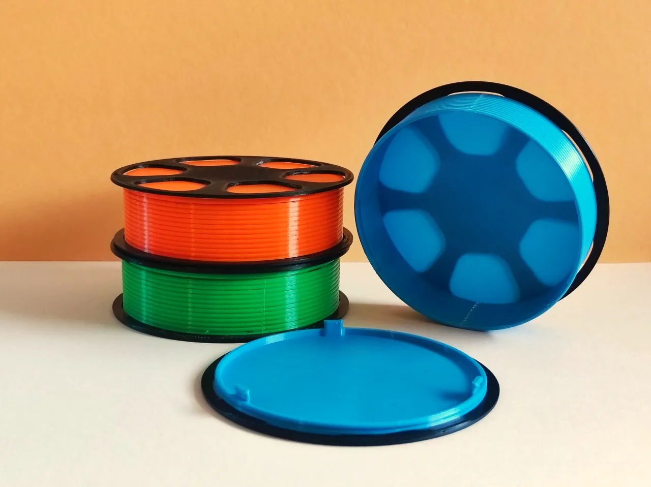 BOX Filament Spool by Alessio | Download free STL model | Printables.com