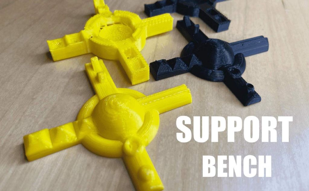 Support Bench - Support Test by 3D Zack | Download free STL model ...