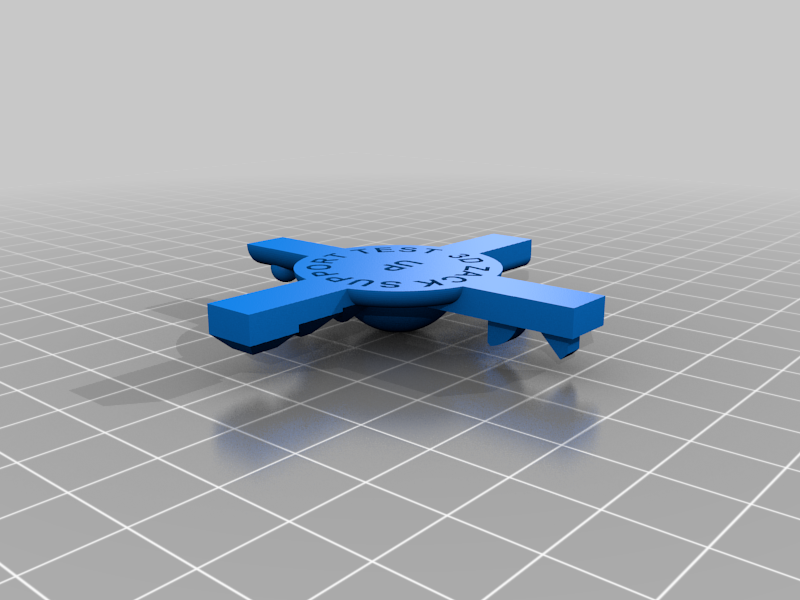Support Bench - Support Test by 3D Zack | Download free STL model ...