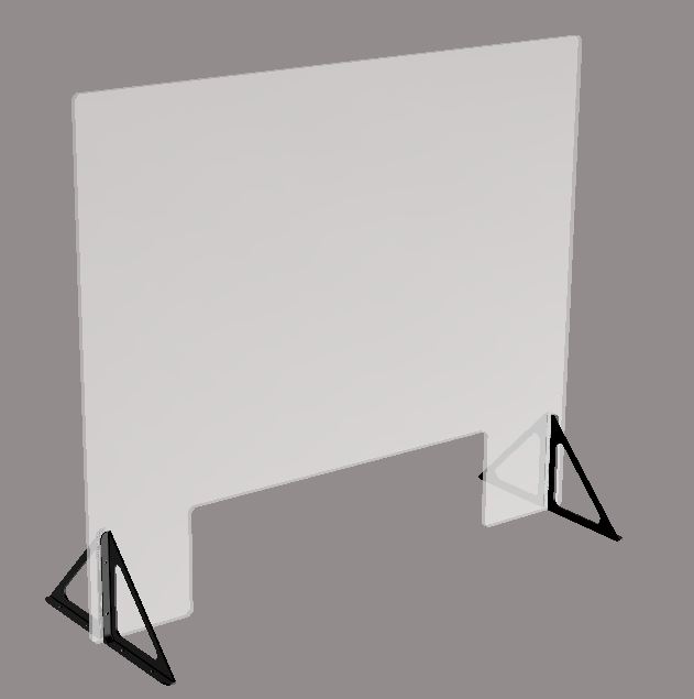 Acrylic spit guard by Gabriel Moneyron | Download free STL model ...