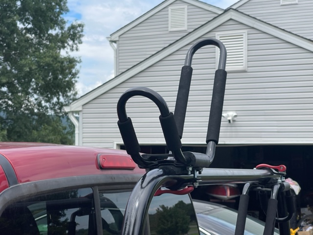 Stowable Kayak Rack w/ TPU Pads by MC1457 | Download free STL model ...
