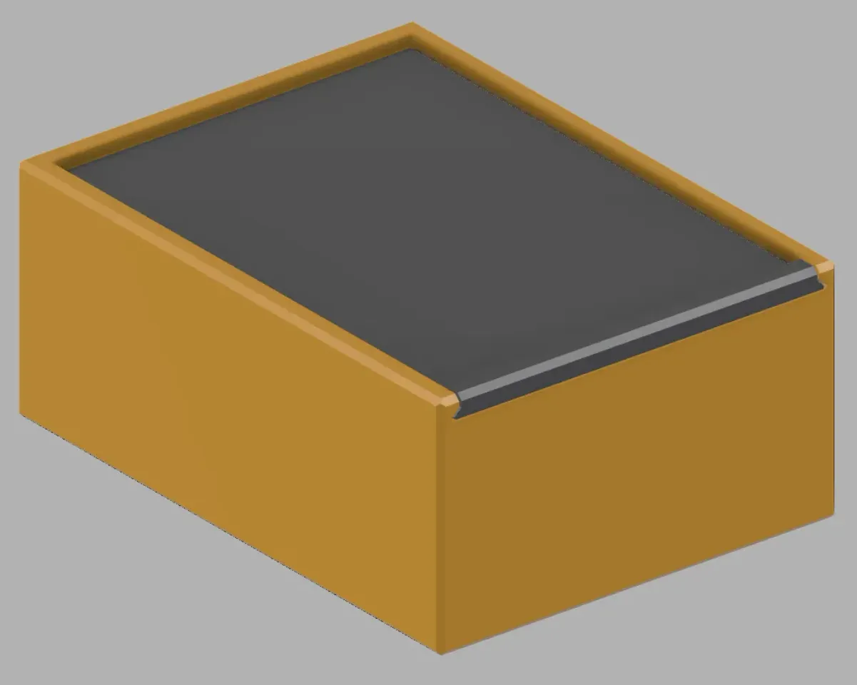 Card box with sliding lid by FlyingPurpleCow | Download free STL model ...