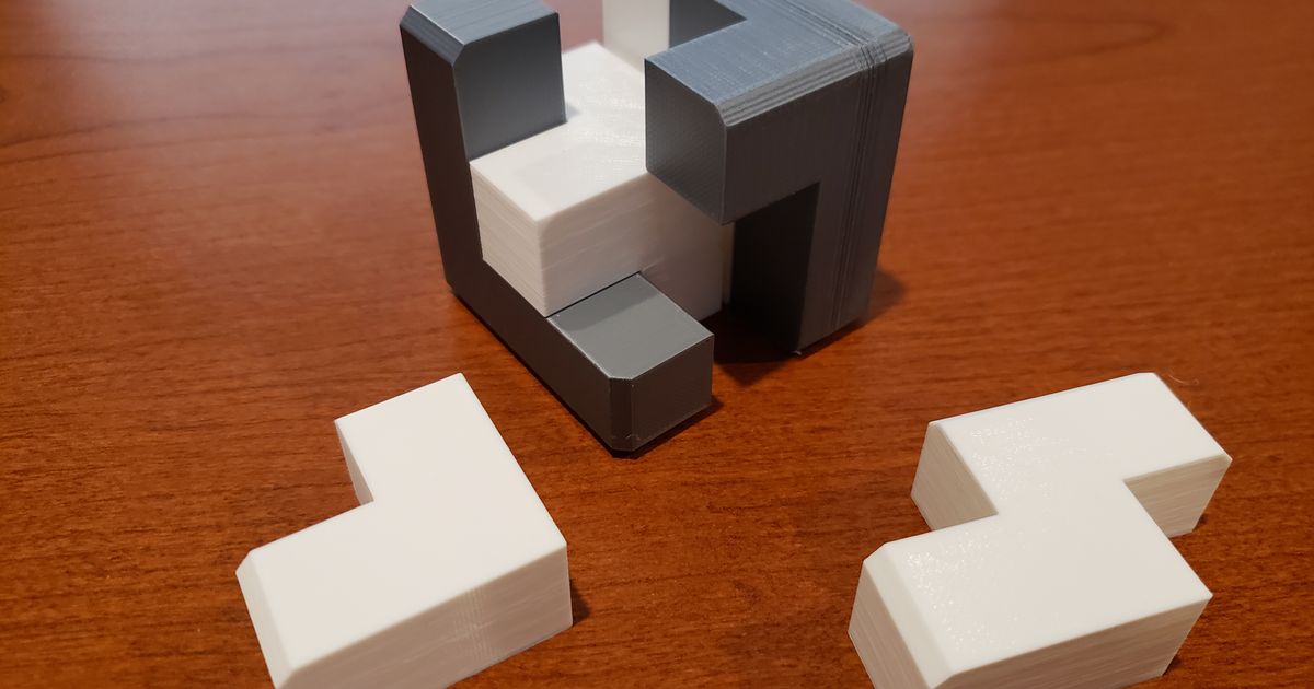 3D Puzzle Cube by John H | Download free STL model | Printables.com