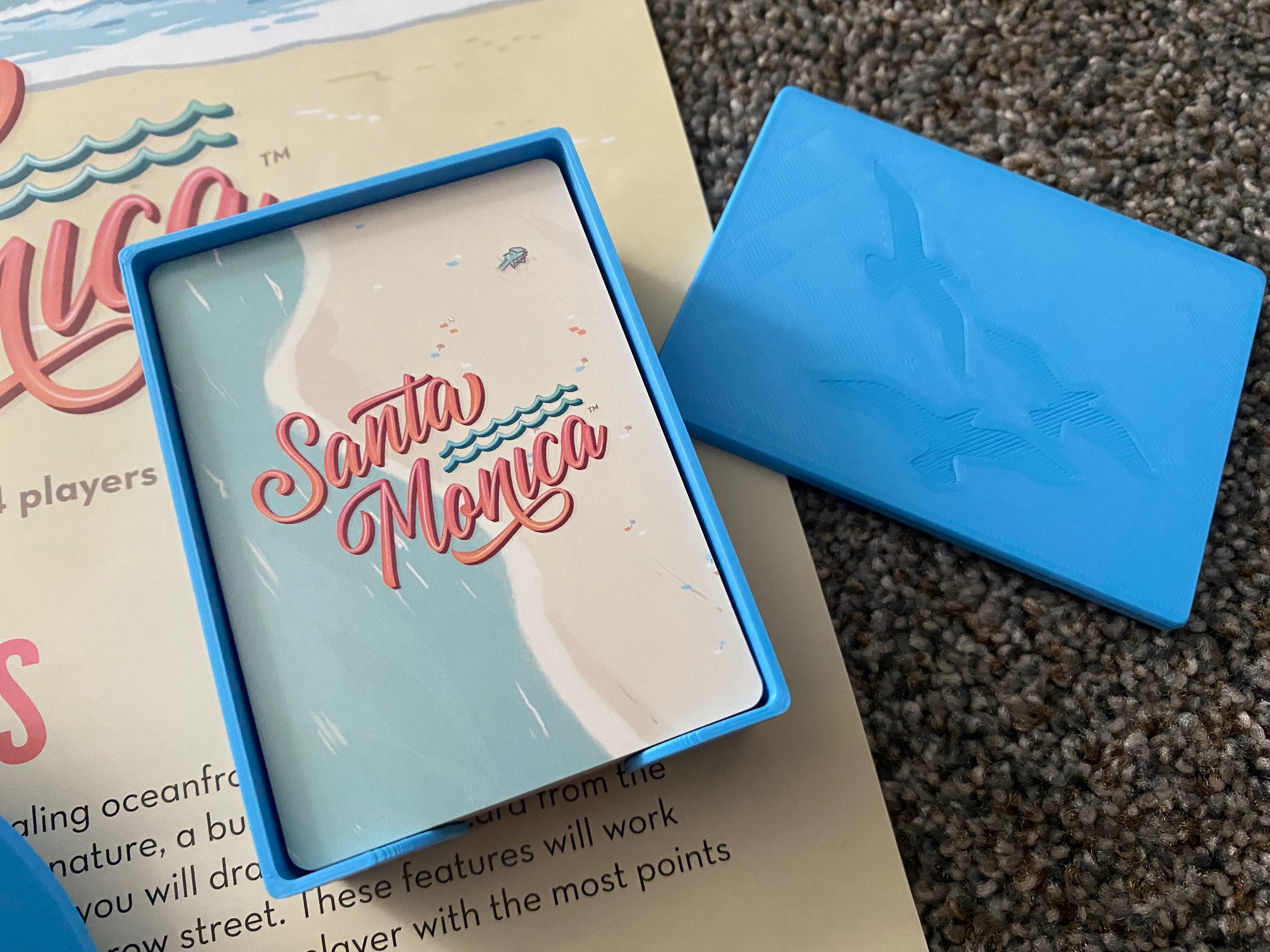 Santa Monica Organizer and Card Tray by tjdesign | Download free STL ...