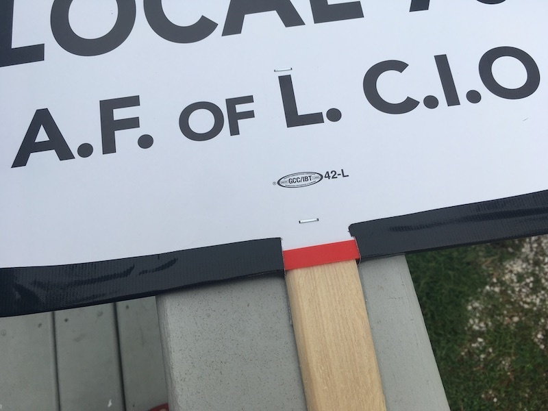 Stiffener for Strike Signs or Posters by Chicago Keri | Download free ...