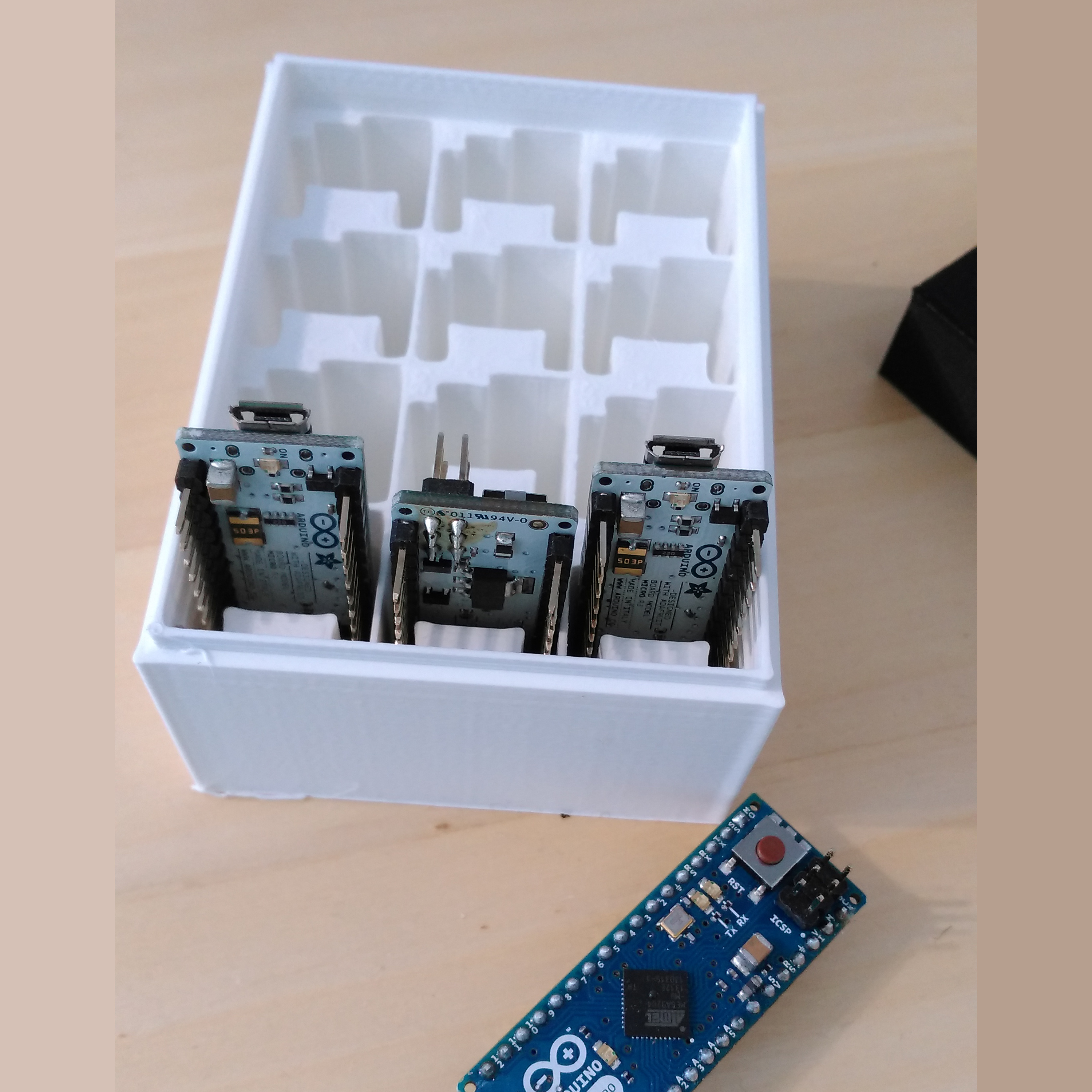 Ardruino-Micro Store Box by meteoGRID | Download free STL model ...