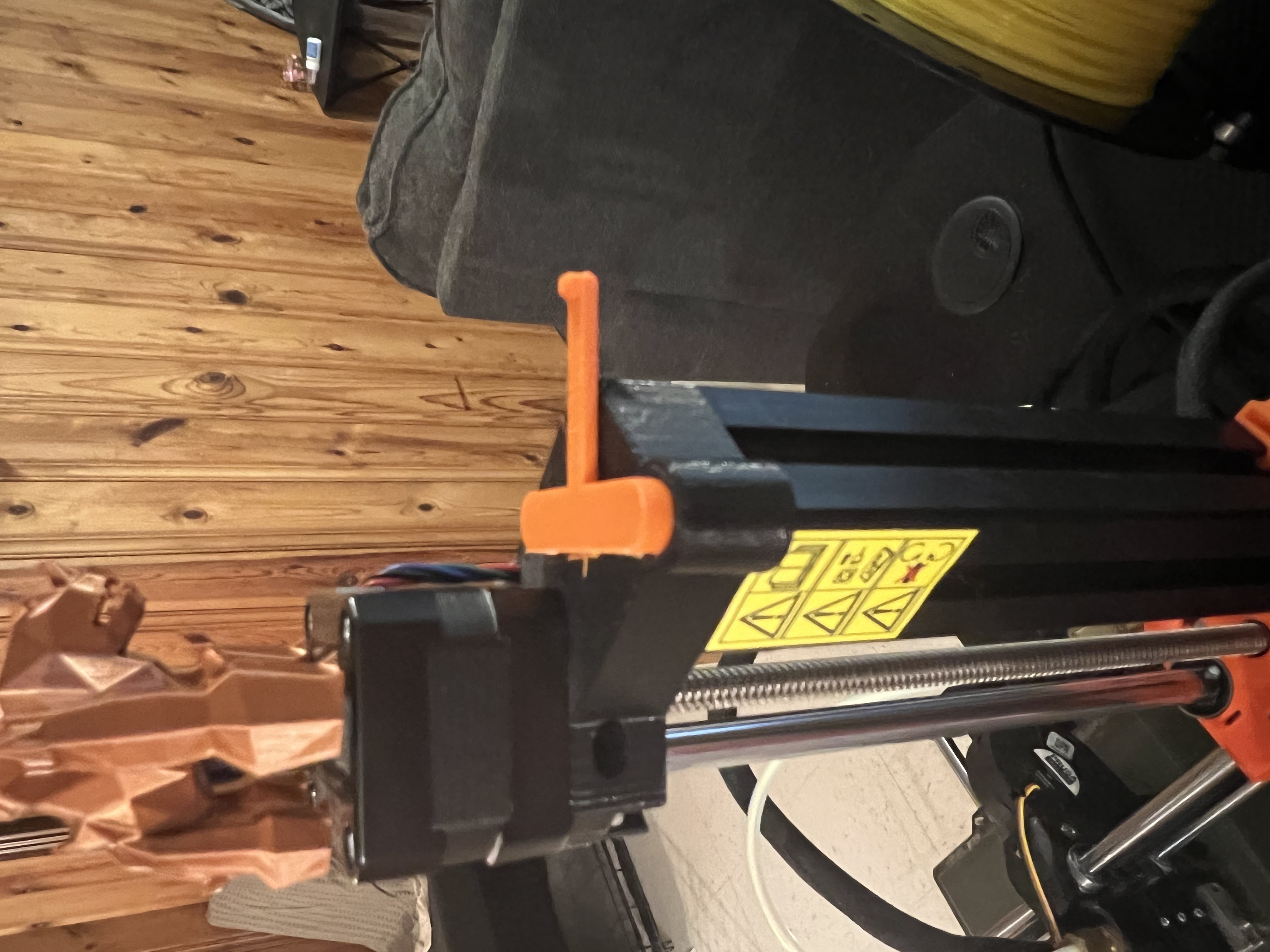 Prusa mini z axis scraper holder by Navi | Download free STL model ...