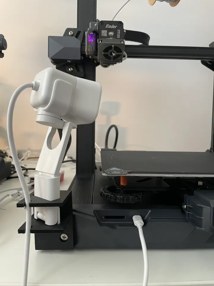 Logitech Streamcam Ender S1 mount by Dave F | Download free STL model ...