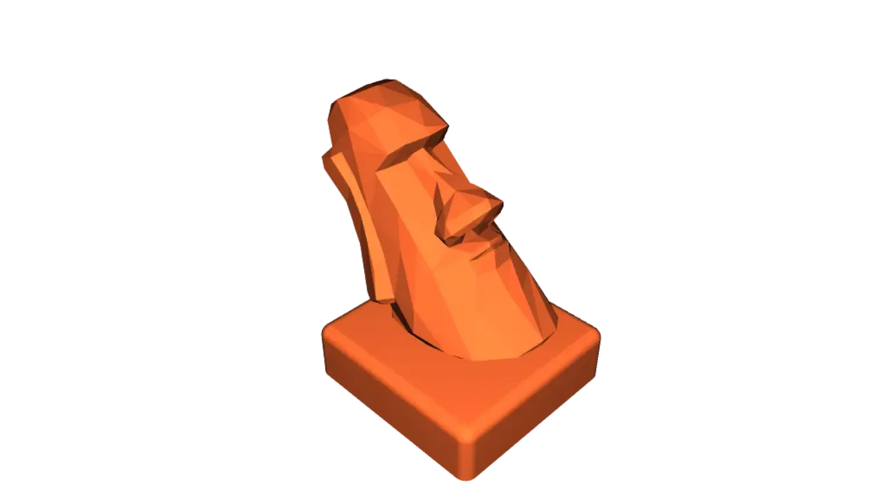 moyai keycap with keycap bottom by virkant | Download free STL model ...