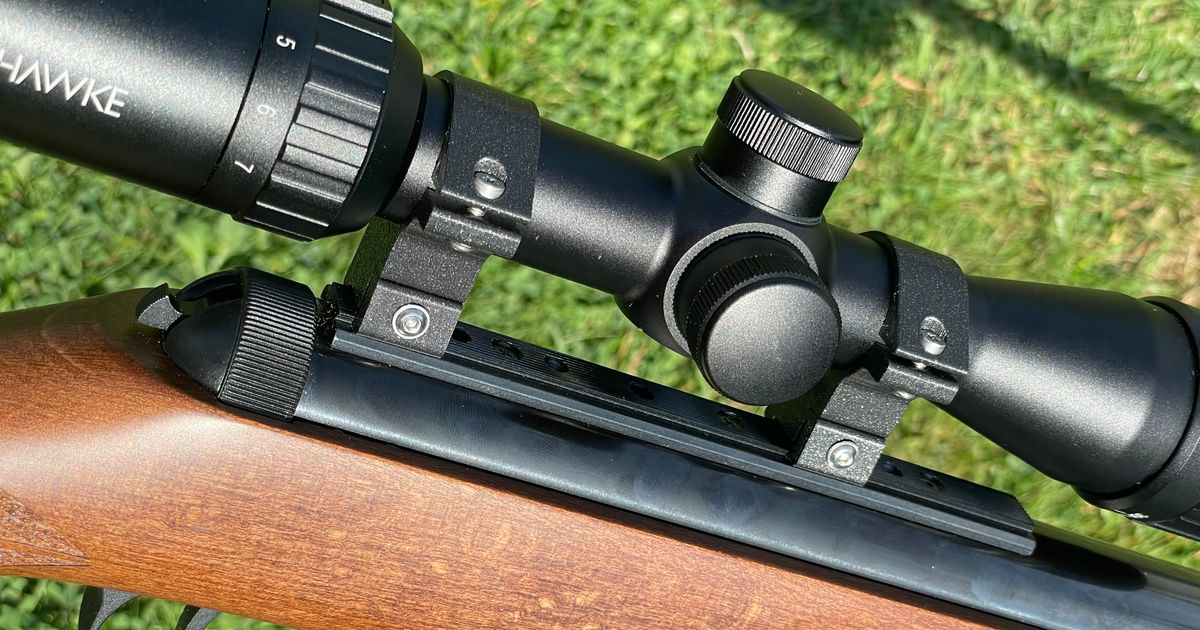 Setup Scope Mounts (1"/11mm Dovetail) by 100prznt | Download free STL ...