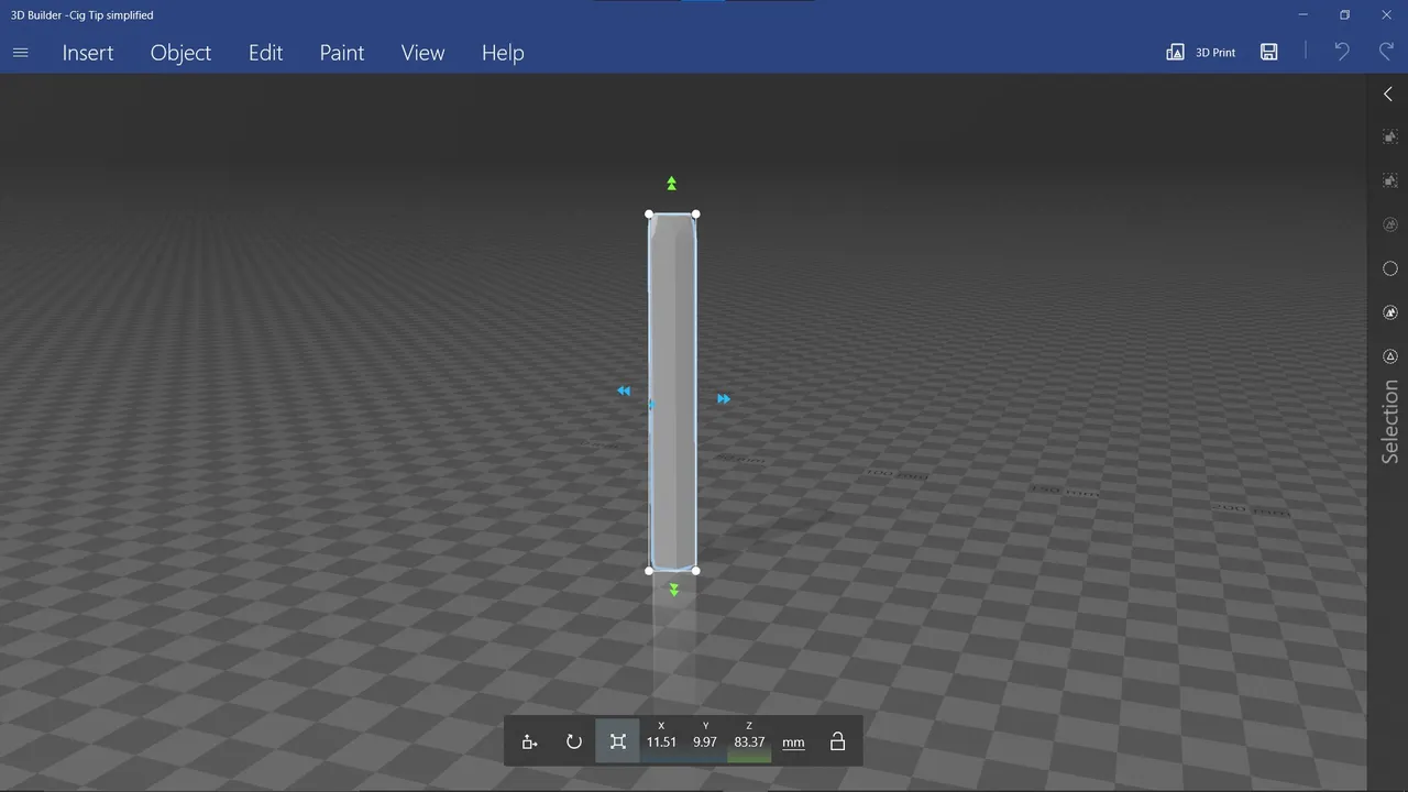 Cig Tip by Vic | Download free STL model | Printables.com
