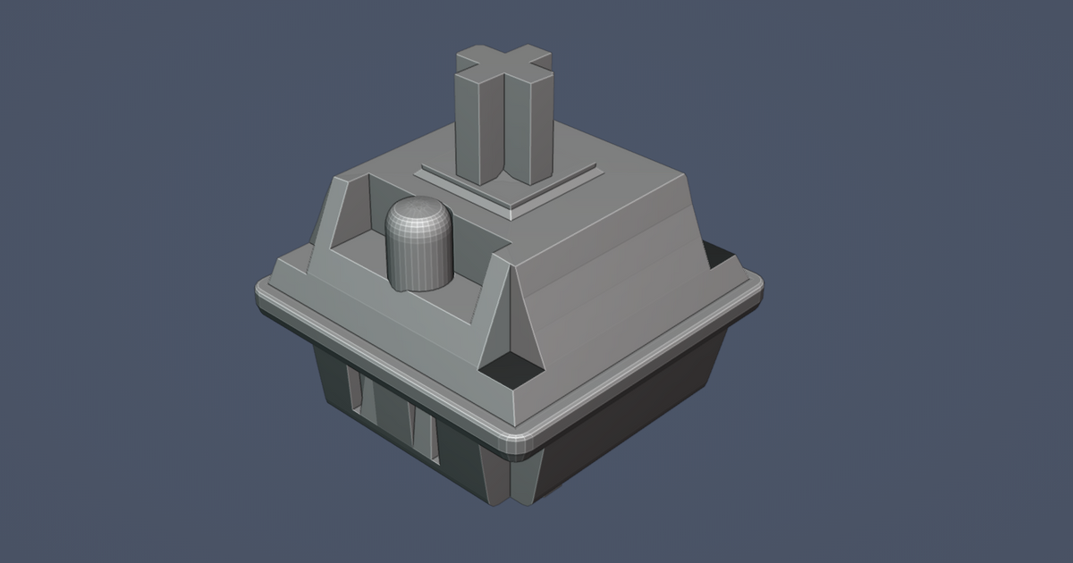 Keyboard switch por noahimhere | Descargar modelo STL gratuito ...