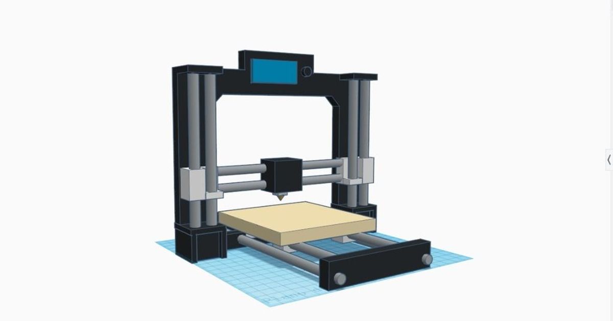 3D print a 3D printer!! (decorative) by 3Daromeo | Download free STL ...