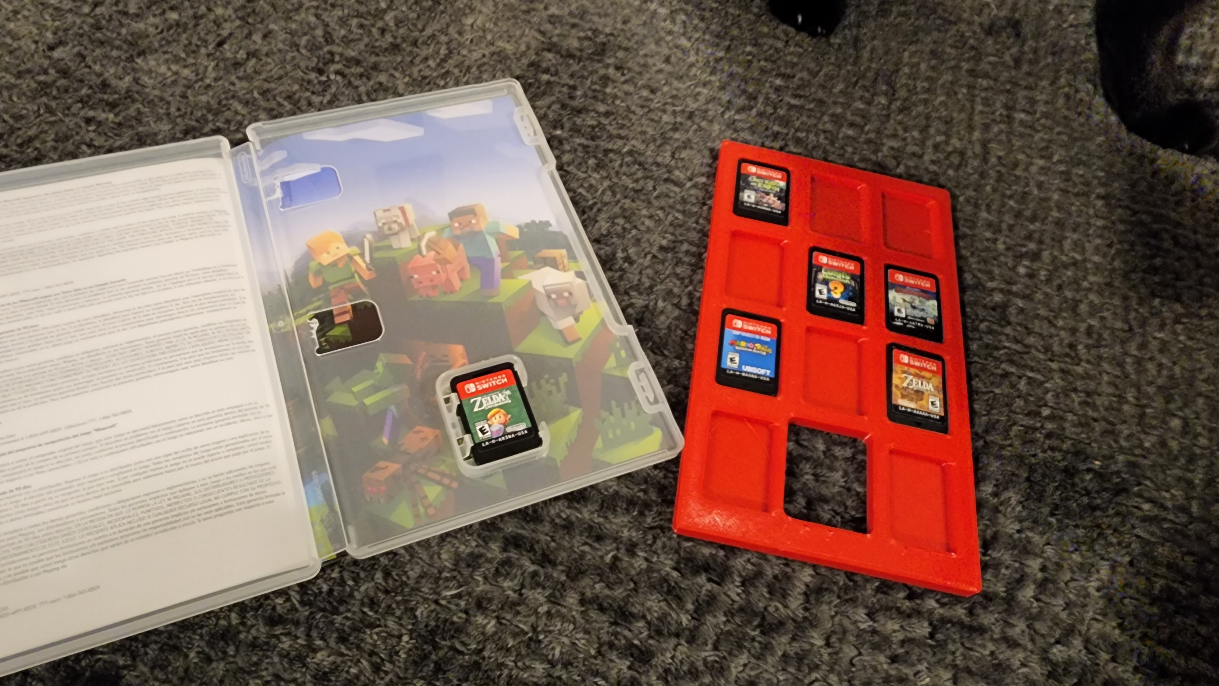 v2 - Nintendo Switch Cartridge holder/insert par Kabliga | Téléchargez gratuitement un modèle ...