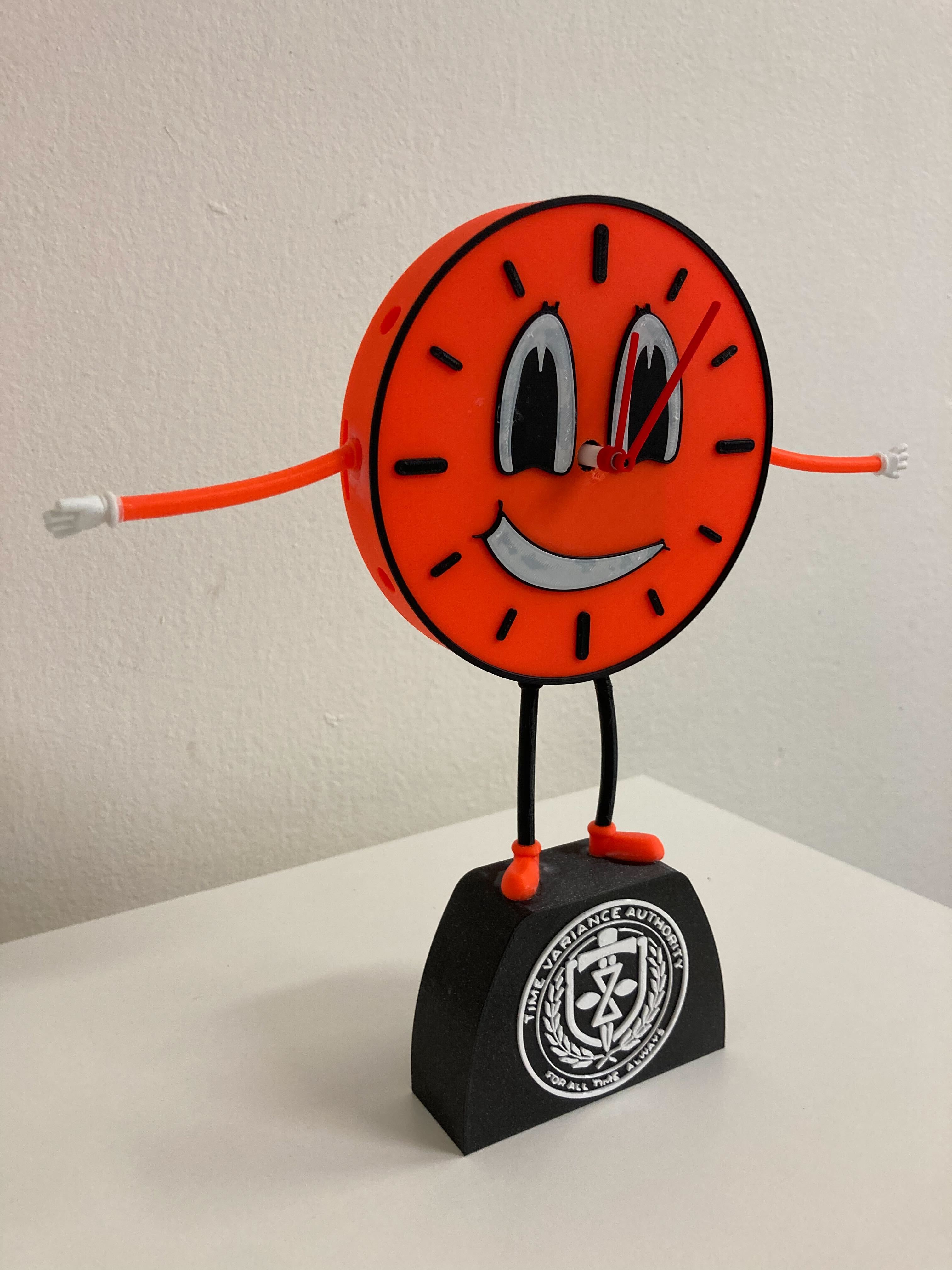 Miss Minutes clock by MarekS | Download free STL model | Printables.com