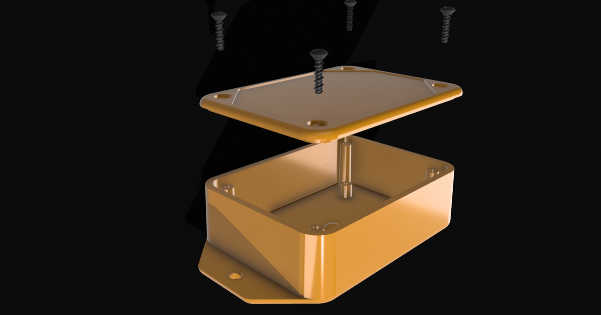 Small Project Box by Yepher | Download free STL model | Printables.com