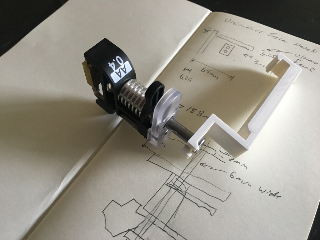 Ultimaker 5S Nozzle Holder by Yepher | Download free STL model ...