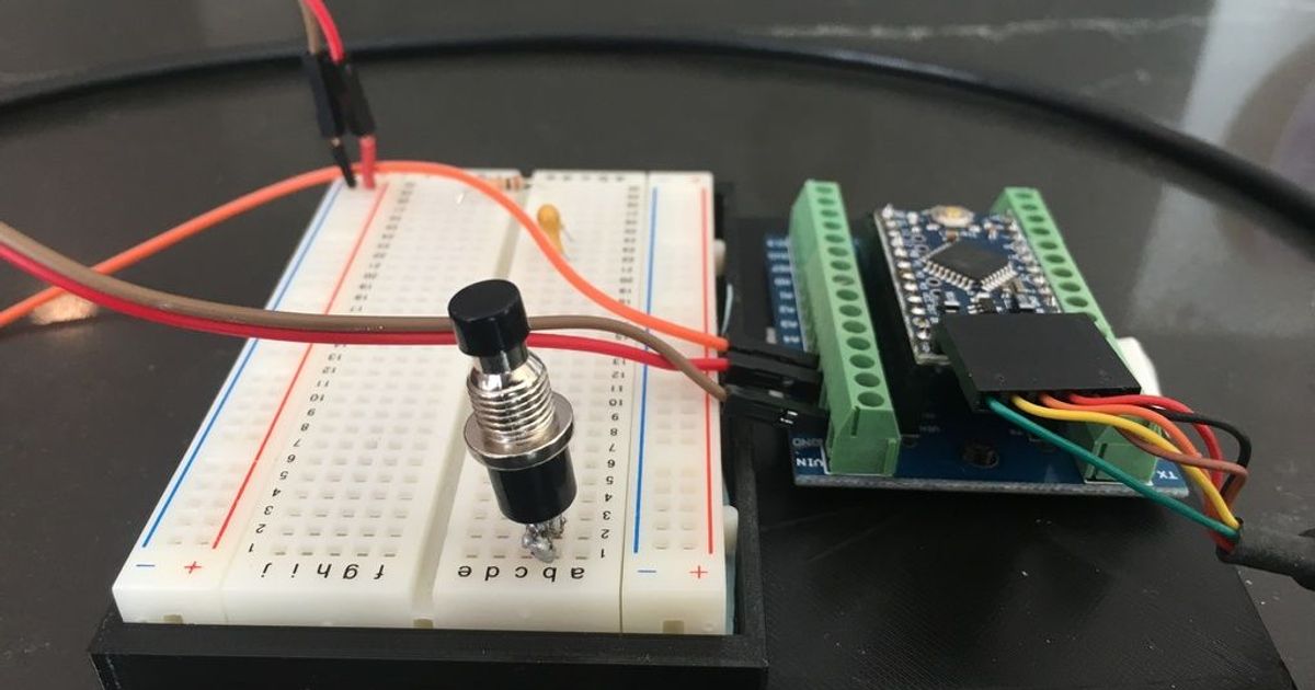 Arduino and Breadboard Holder by Yepher | Download free STL model ...