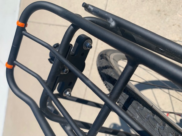 Garmin Varia mount for Ibera bike rack by GGFuzzy | Download free STL ...