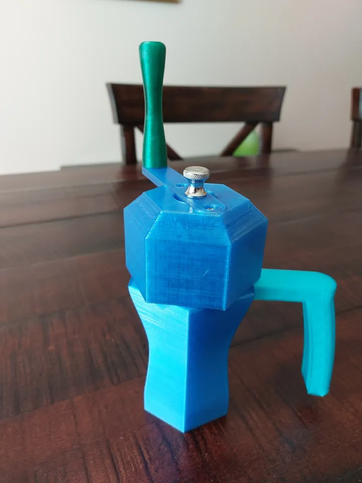 Ergonomic Cranked Peppermill by PlasticBathyscaphe | Download free STL ...