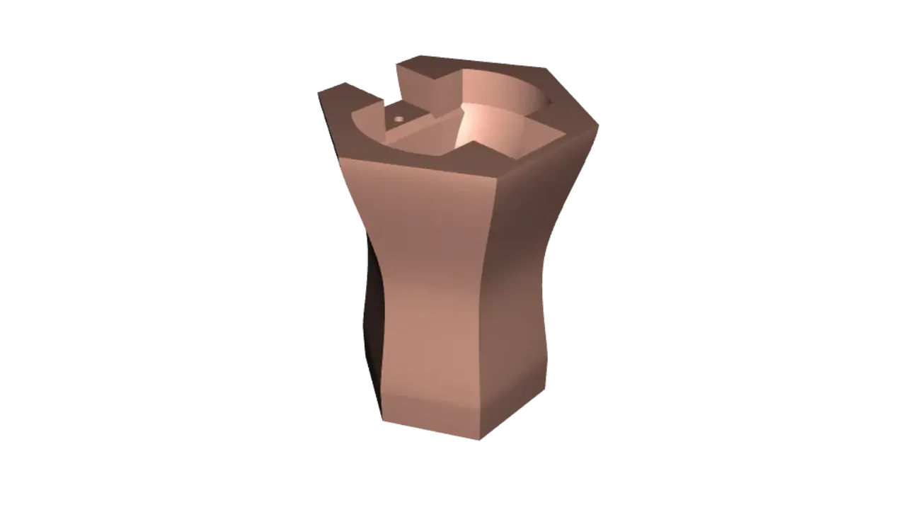 Ergonomic Cranked Peppermill by PlasticBathyscaphe | Download free STL ...