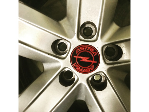 Opel Astra wheel rim cap by Gianluca Maker3DDesign | Download free STL ...