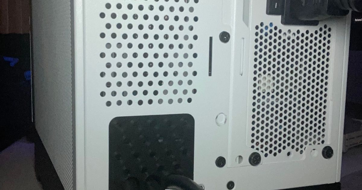 SSUPD Meshlicious GPU Cable Snap Panel von EddieCoast | Kostenloses STL ...