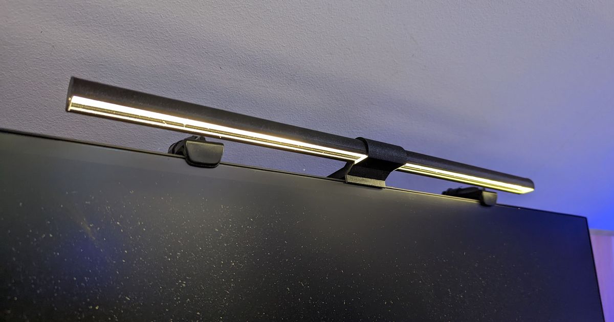 Monitor Lightbar (Work in progress) by YannikFreund | Download free STL ...