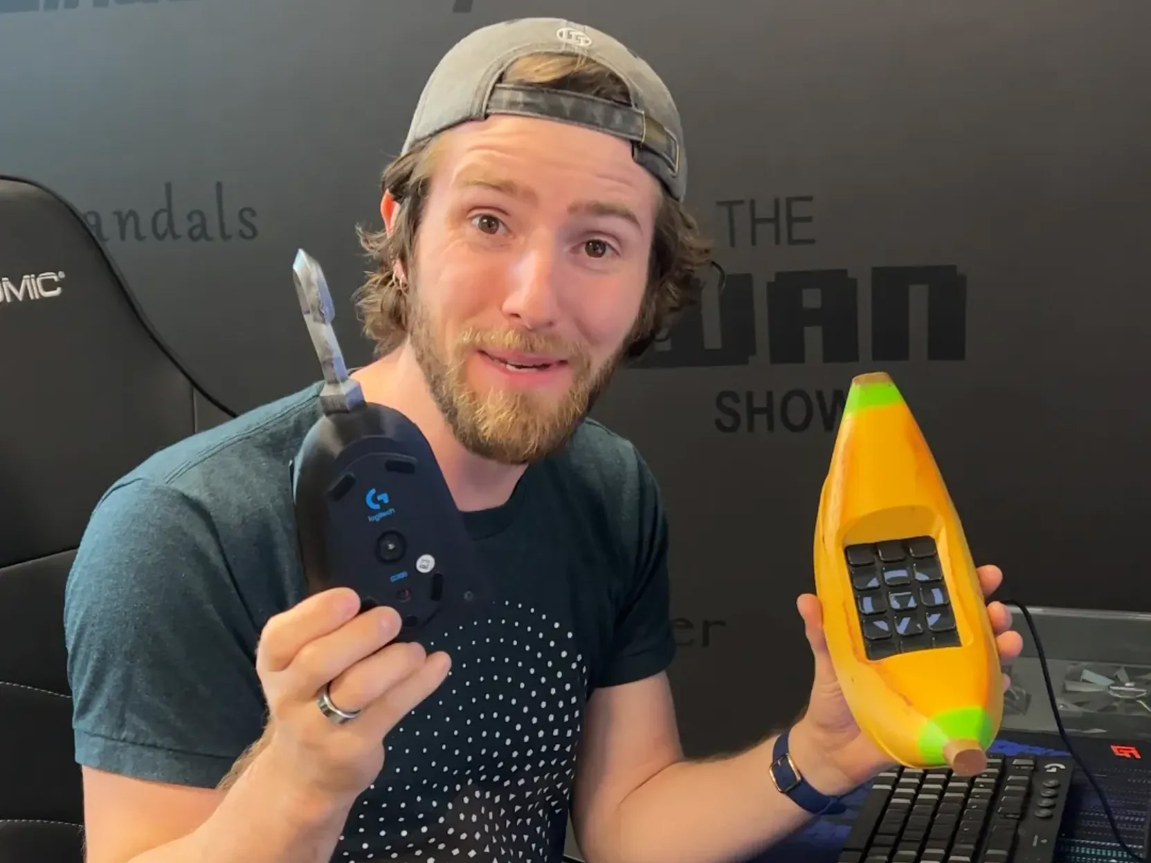 Stream Deck Banana Cover von Linus Tech Tips | Kostenloses STL-Modell ...