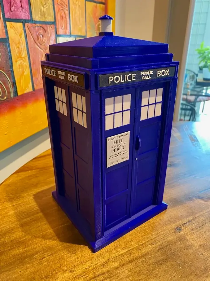 TARDIS Jewelry Box V 2.0 - Signage/Accessories by samwiseg0 | Download ...