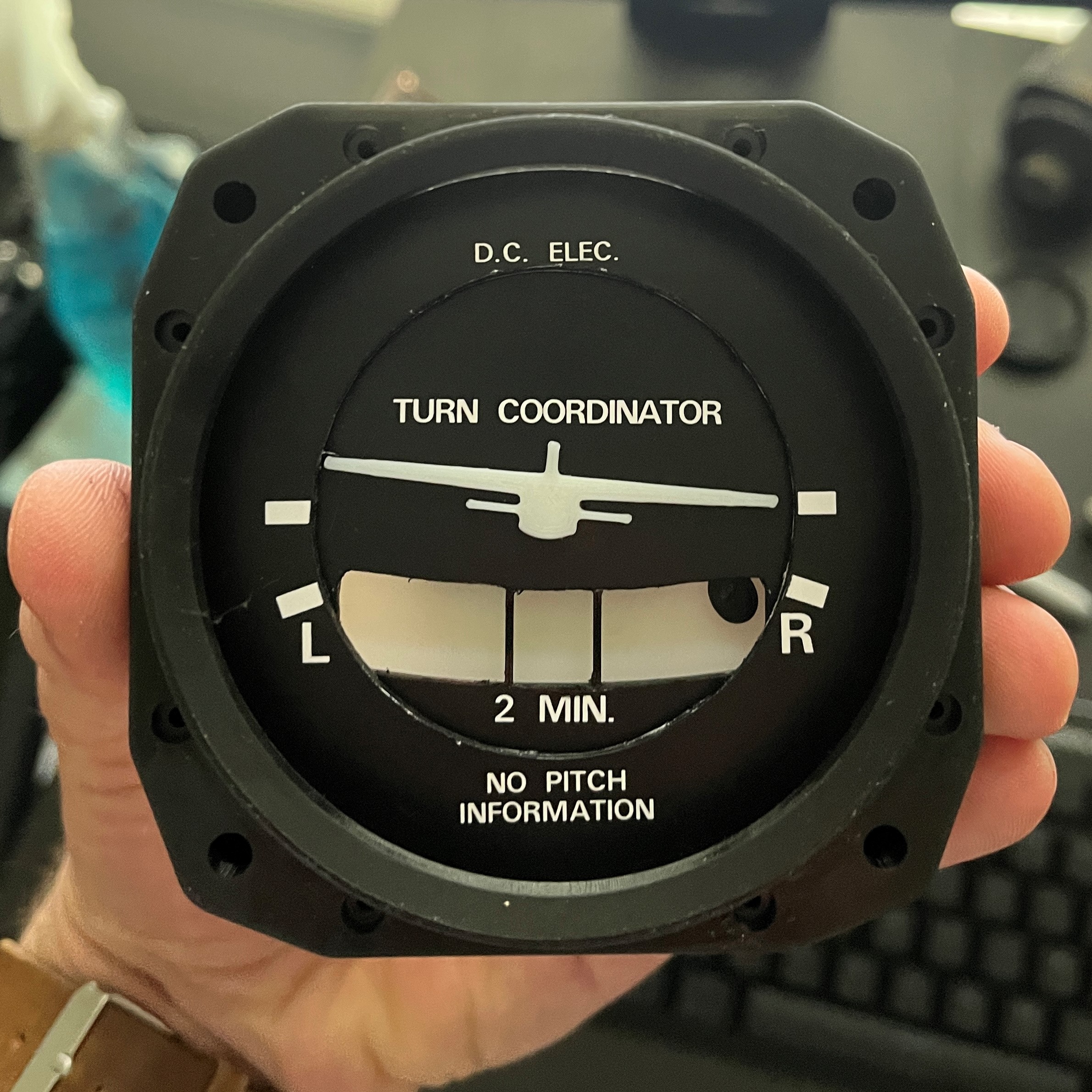 Turn Coordinator Cessna 172 von CaptainBobSim | Kostenloses STL-Modell ...