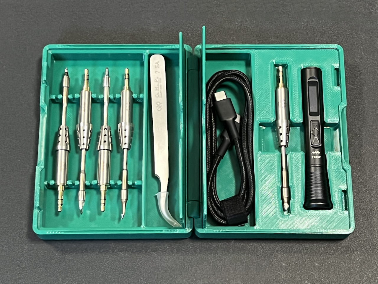 TS80P Soldering Iron Case by kennyd1gital | Download free STL model ...