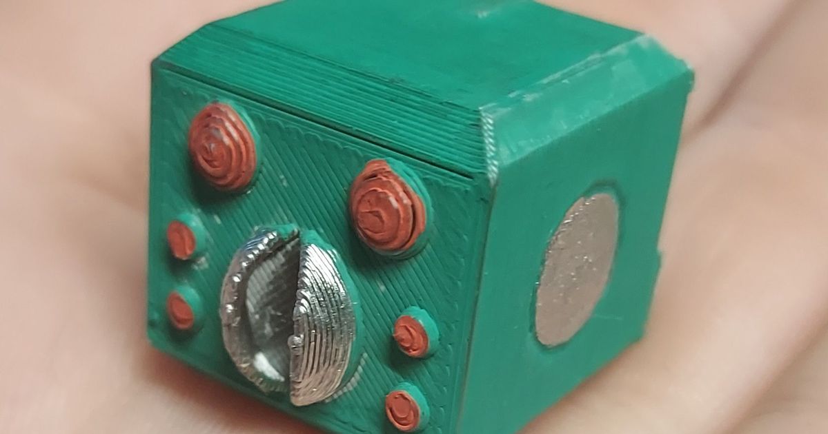 Scrap Mechanic Totebot Head by GQinc | Download free STL model ...