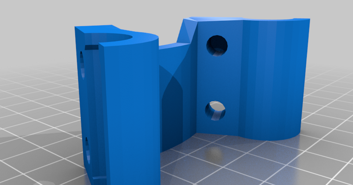 PrintNC Z independent air hose mount by MortarArt | Download free STL ...