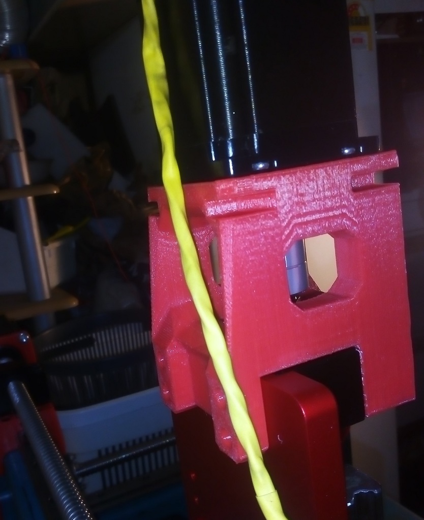 Reinforced PrintNC Nema23 Z Motor mount by MortarArt | Download free ...