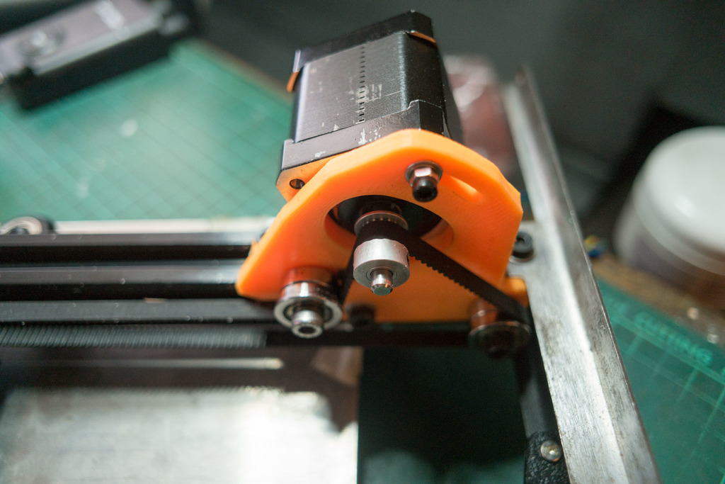 Mendel Max 3 printed Y motor mount by MortarArt | Download free STL ...