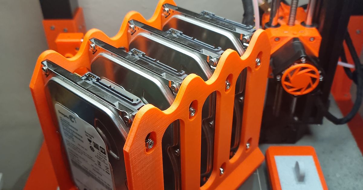 External 3.5" HDD rack by Adalras | Download free STL model ...