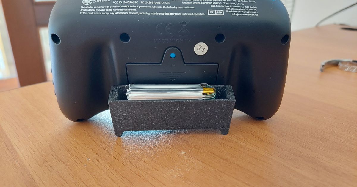 Snaptain drone second battery holder (sits behind controller ...