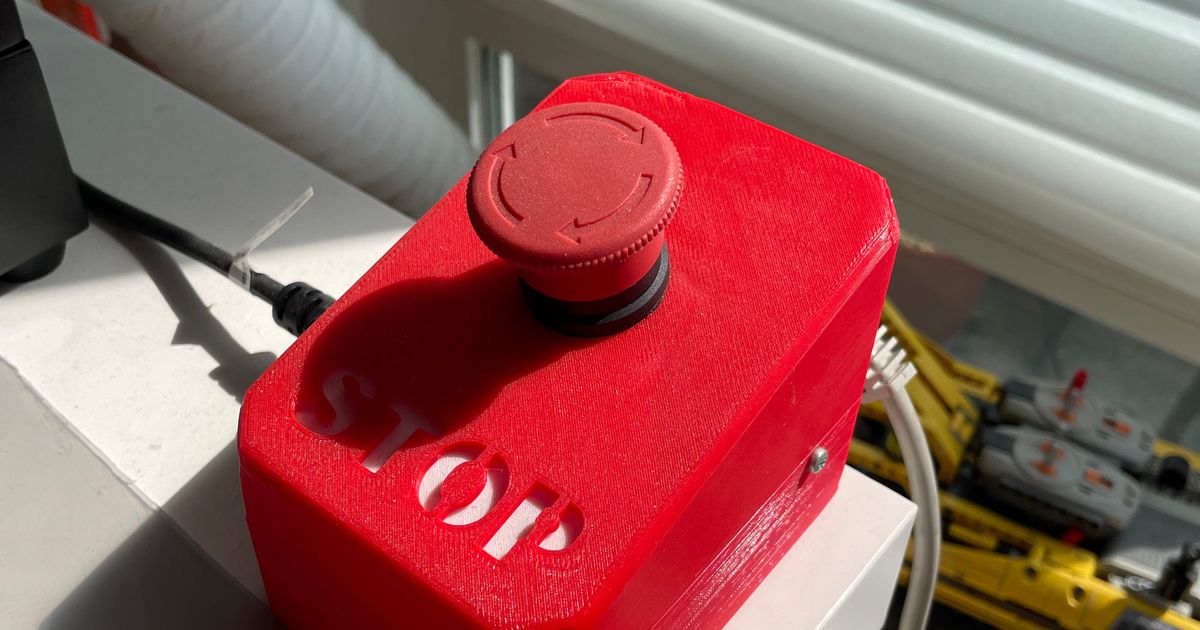 External Emergency Stop Box por fmMike | Descargar modelo STL gratuito ...