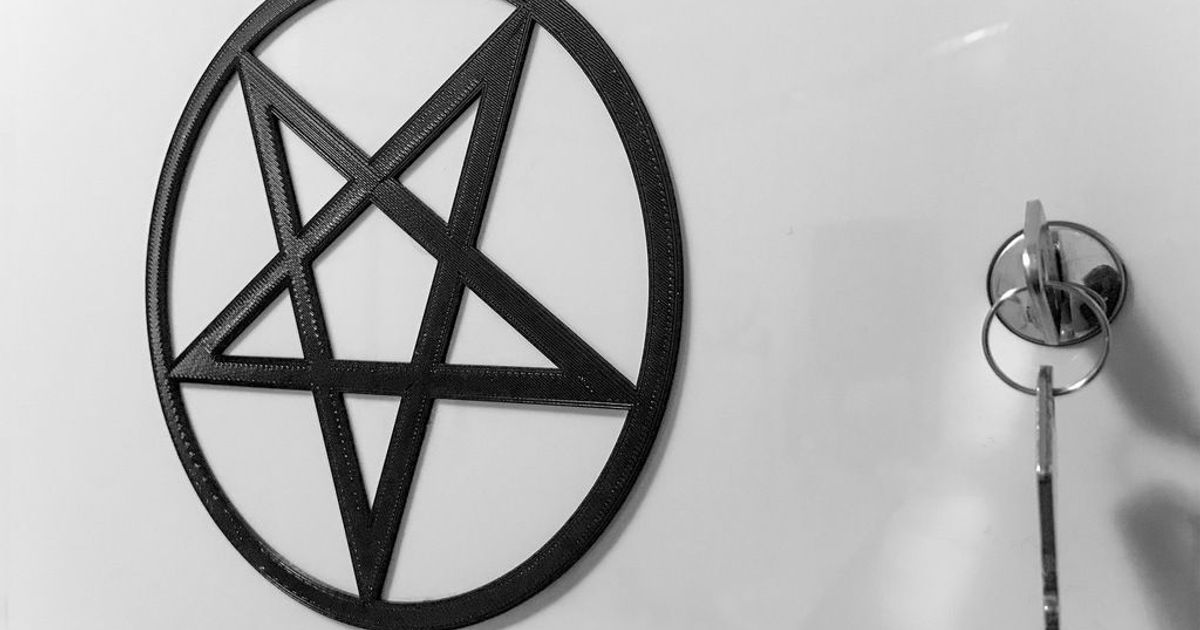 Simple Pentagram by medienlampe | Download free STL model | Printables.com