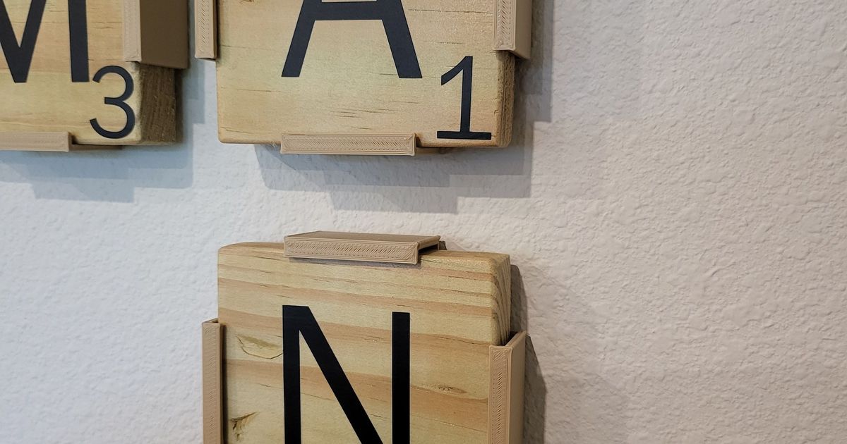 Wooden Block Holder by thesneak155 | Download free STL model ...