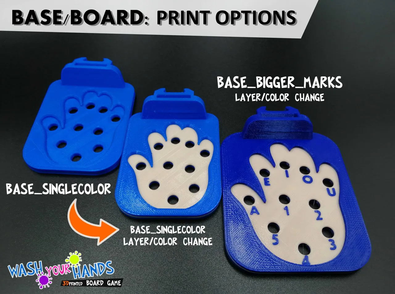 Wash Your Hands Board Game by rayjizza | Download free STL model ...