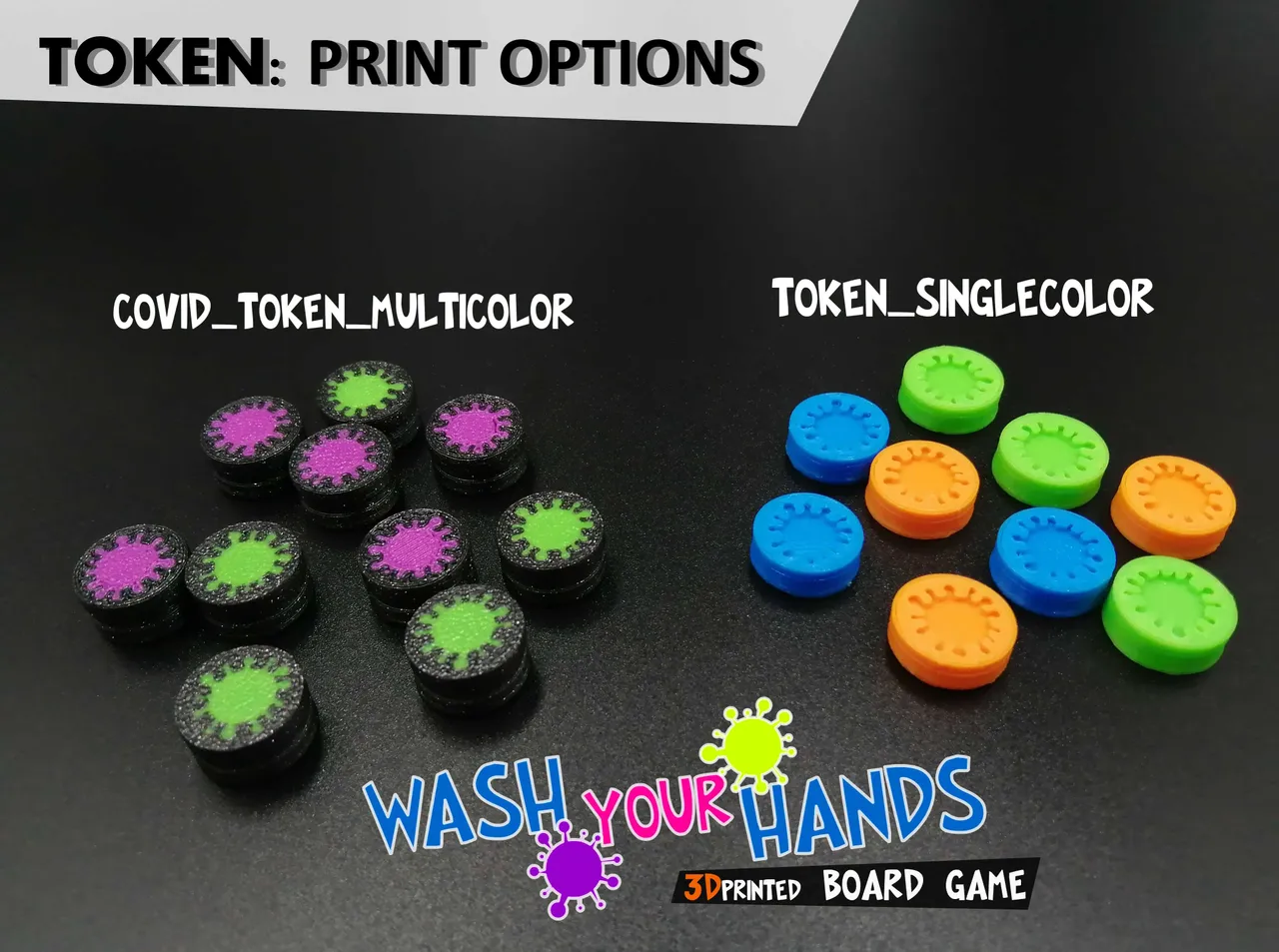 Wash Your Hands Board Game by rayjizza | Download free STL model ...